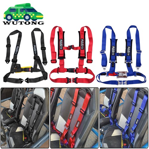 Universal 4 Point Buckle Seat Belt Racing Harness For Racing Car UTV ...