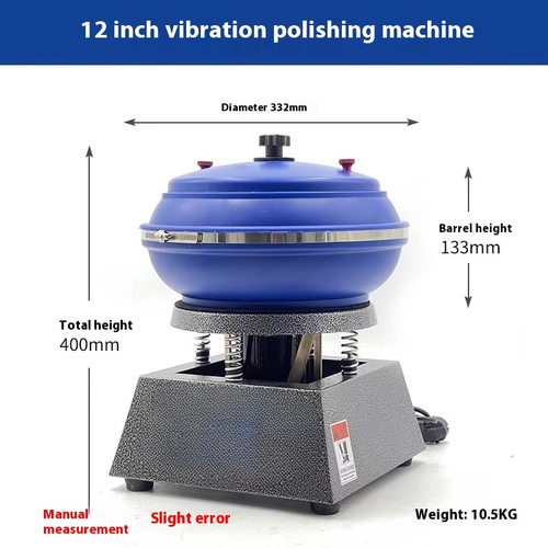 110-220V Jewelry Vibrating Tumbler Tumbling Polishing machine For Metal ...