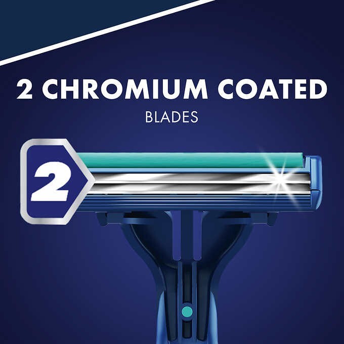 Gillette Sensor2 Plus Disposable Razor lubrastrip Pivot - 52 Razors ...
