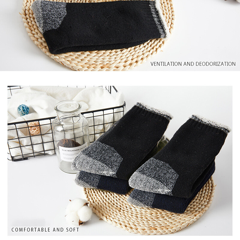 6Pairs 90% Merino Wool Thermal Heavy Duty Extra Thick Quality Work ...