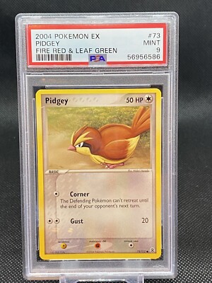 2004 pokemon ex pidgey fire red & leaf green psa 9 | eBay