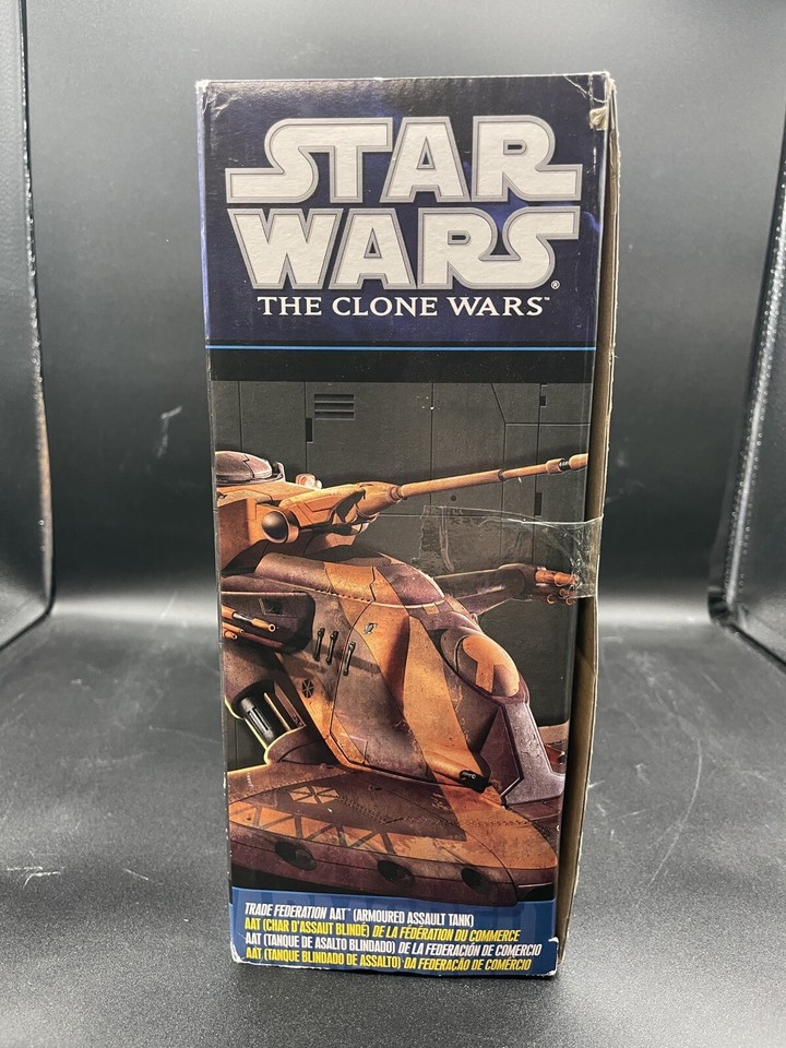 HASBRO STAR WARS CLONE WARS TRADE FEDERATION AAT | eBay