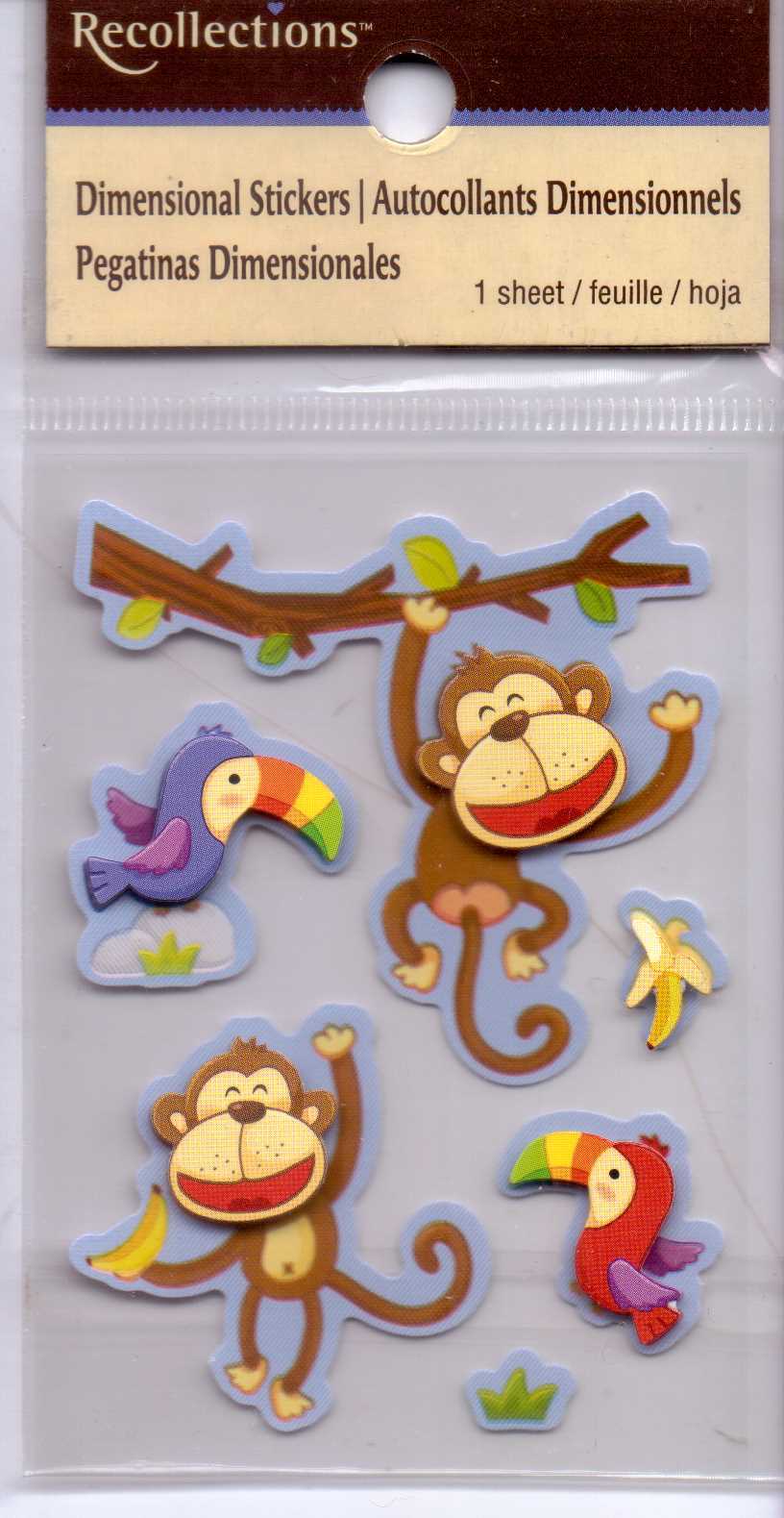 *REDUCED* Recollections THEMED variety stickers~Dimensional~Music,Grad ...