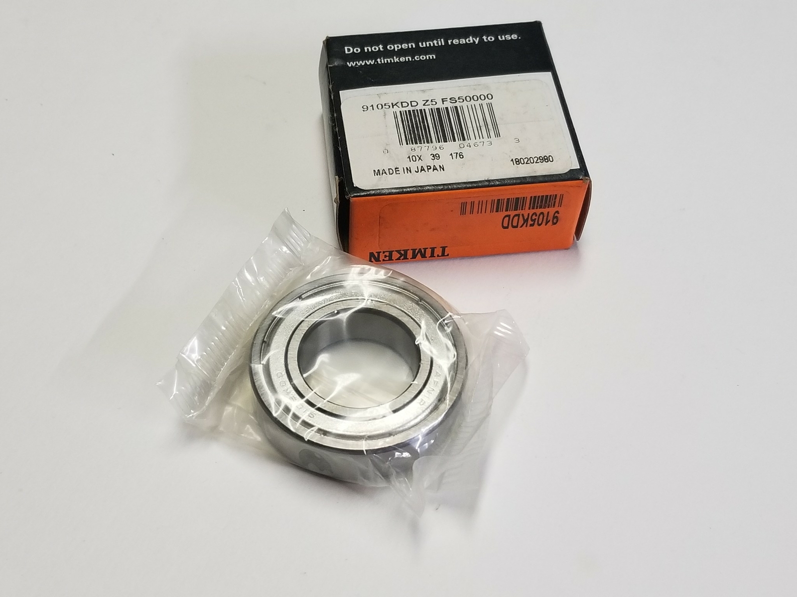 Timken FAFNIR 9105KDD Radial Ball Bearing Metric 25mm ID 47mm OD 12mm ...