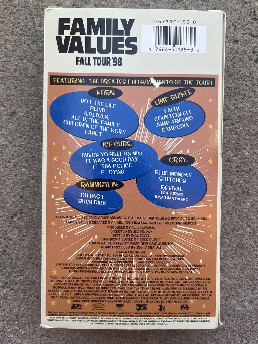 Family Values Tour 2006 Dvd