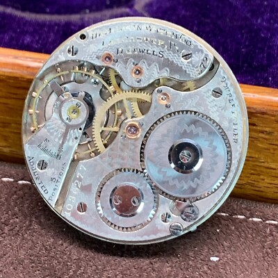 Hamilton Grade 972 16S 17 Jewels Open Face Pocket Watch Movement Runs ...