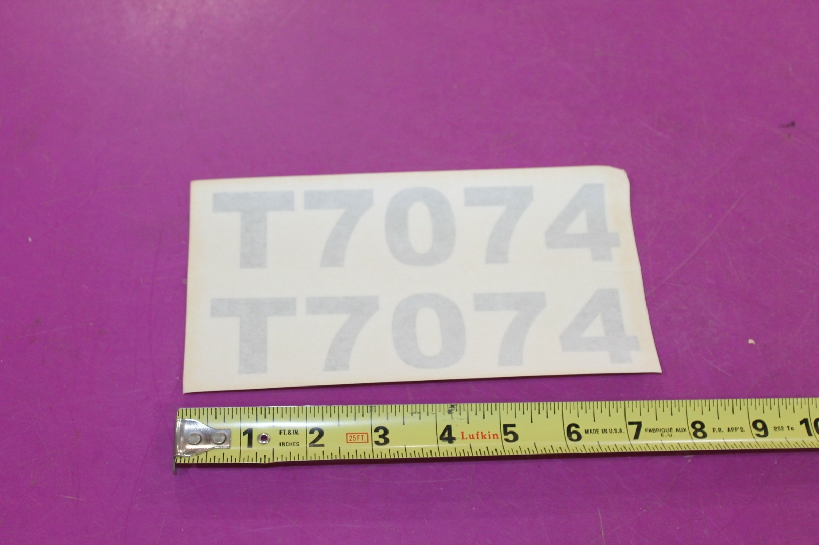 NOS Montana Tractors T7074 Decals. Acquired from a closed dealership ...