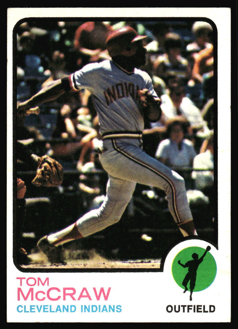 1973 Topps Tom McCraw #86 Cleveland Indians | eBay