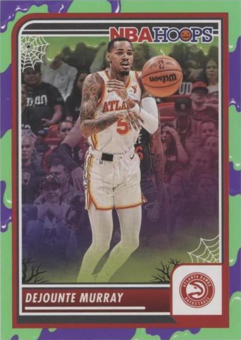 2023-24 Panini Haunted Hoops - Dejounte Murray #163 Slime for sale ...