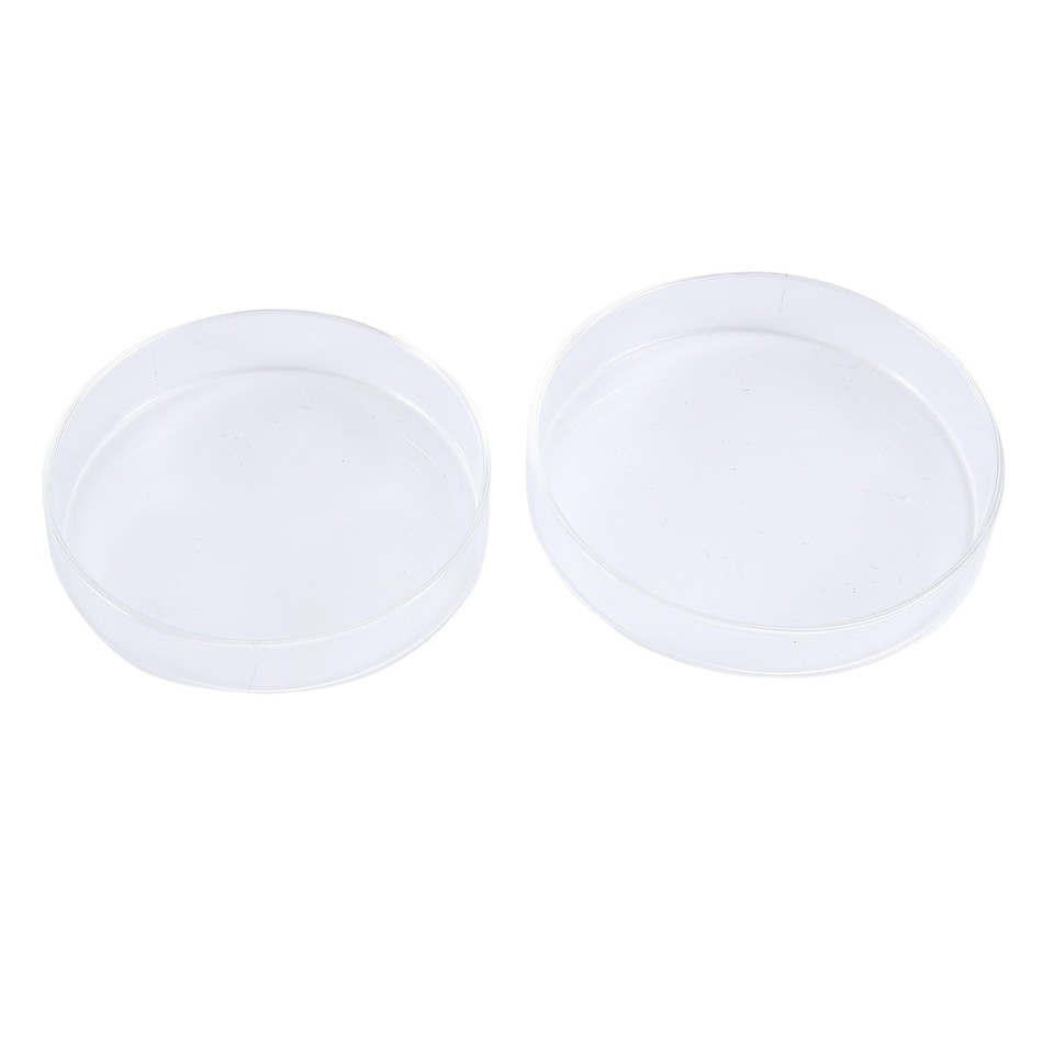 90 mm Glass Petri Dishes, 10 Pcs Autoclavable Lab Petri Plates with ...