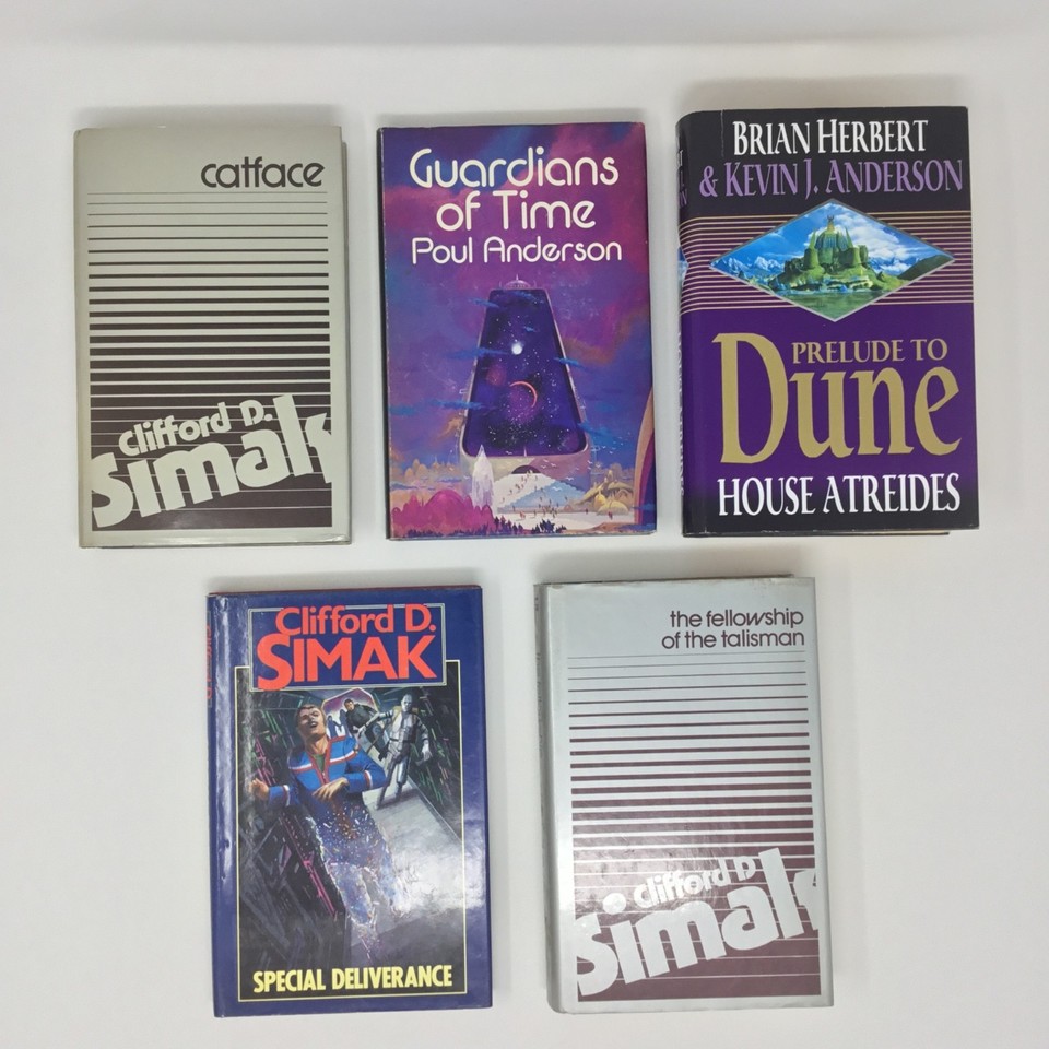 Science Fiction & Fantasy Hardback and Paperback Books Mixed Job Lot ...