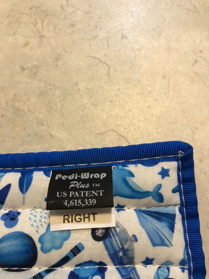 Pedi-Wrap Arm Immobilizer Blue Child Size XL 13" Right Arm | eBay