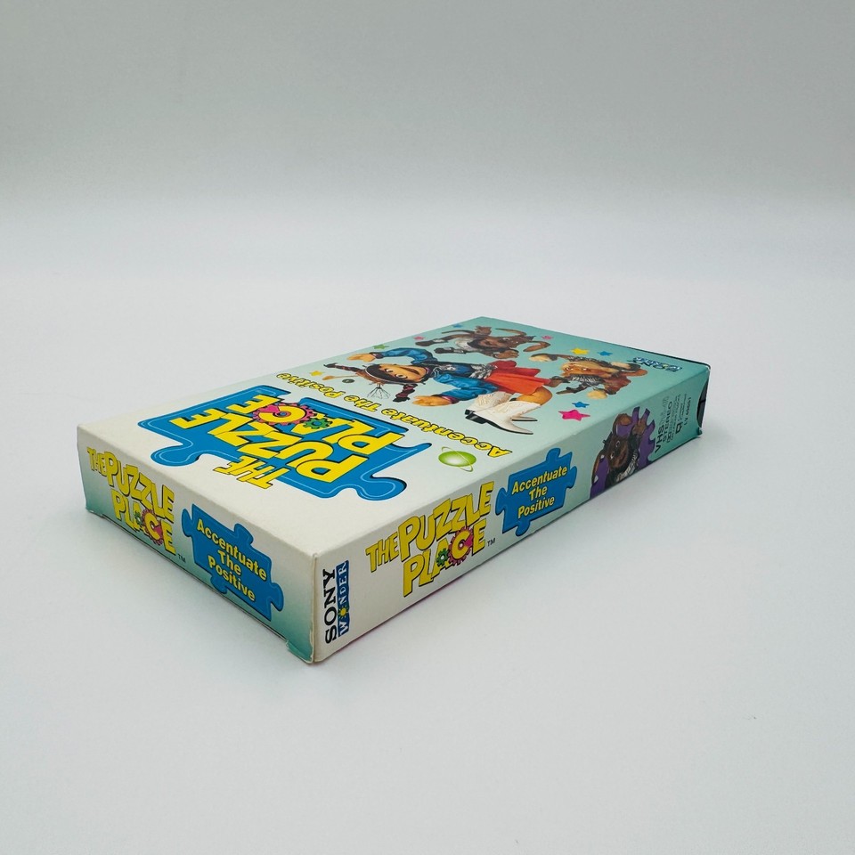 The Puzzle Place Accentuate the Positive VHS 1996 PBS Sony Wonder ...
