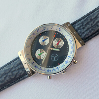 Mercedes Benz Classic Aviator Pilot Driver Racing Driver Sport Watch ...