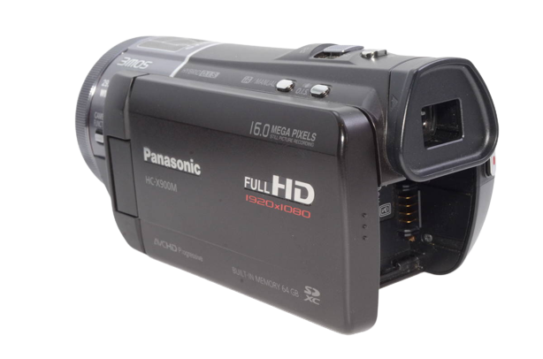 Panasonic HC-X900M-K 64GB 3MOS Digital High-Definition Video Camera ...