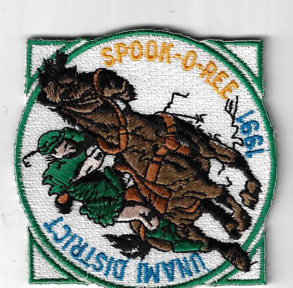 1991 Spook-O-Ree Unami District GREEN Border [MX-4512] | eBay