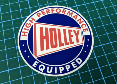 Holley Equipped Sticker Decal Hot Rod Classic American Car Retro | eBay UK