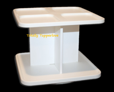Tupperware Display Rack for Modular Mates Spice Shakers Ivory Off-White ...
