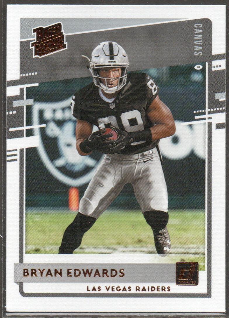 2020 Donruss Rated Rookies Canvas Bryan Edwards Rookie Card #328 | eBay