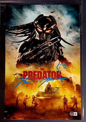 The Predator Poster Autographed By James Douglas (Beckett COA) 11x17 | eBay