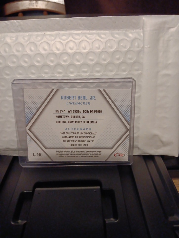 Robert Beal Jr. 2023 Sage Signature Red #ARBJ | eBay