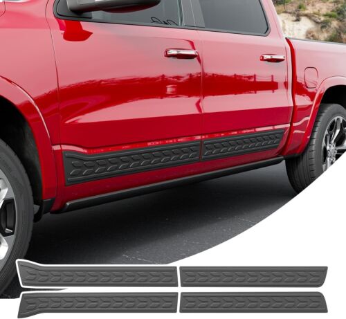 Door Molding Trim Body Side Molding Rocker Panel For 2019-2025 Dodge ...