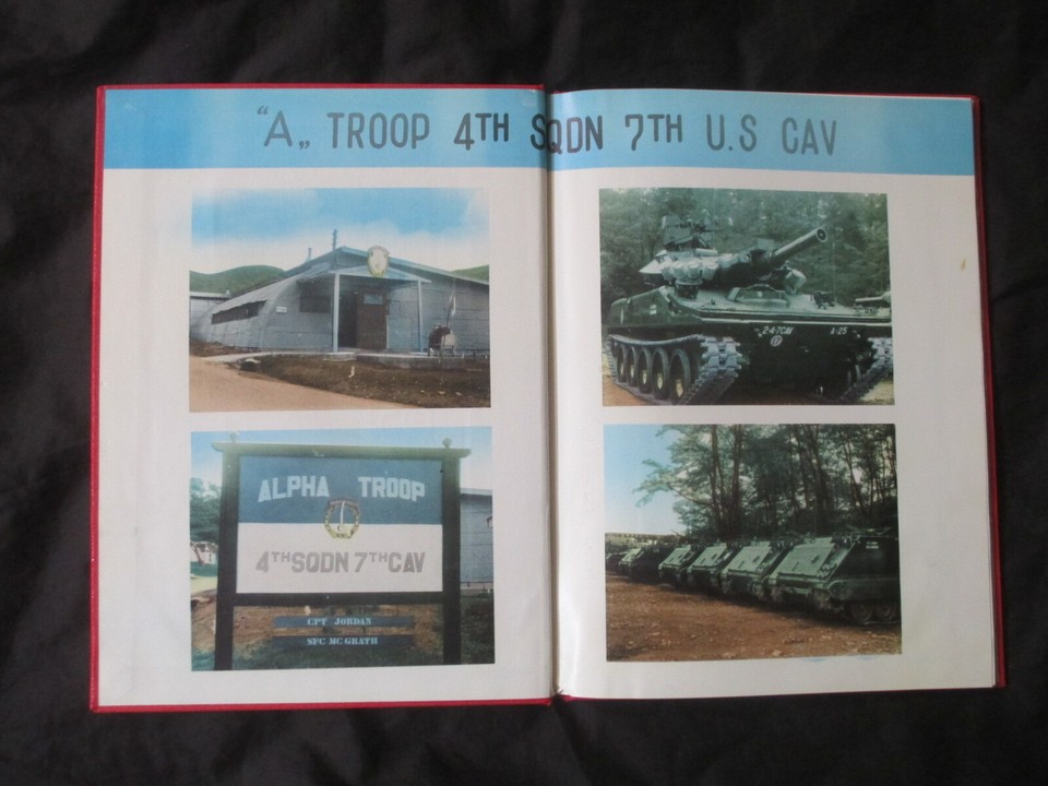7th U.S. Cavalry 4th Squadron Alpha Troop 1973 Camp Rice Korea History ...