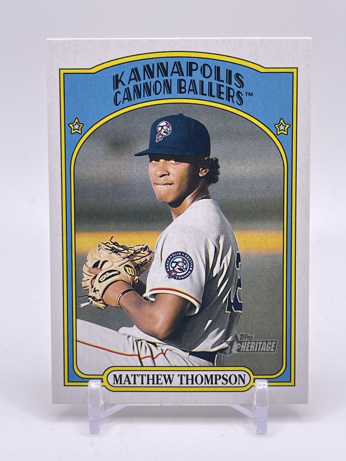 Matthew Thompson 2021 Topps Heritage Minors #164 Chicago White Sox | eBay