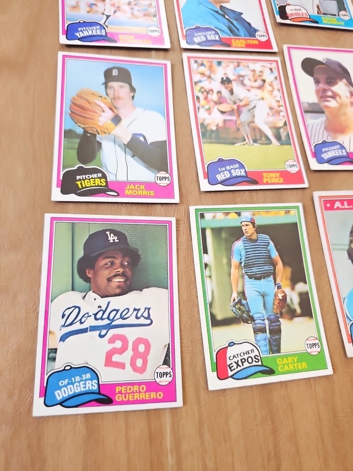 1981 Topps Baseball Stars And Teams Complete Your Set You Pick EX FREE ...