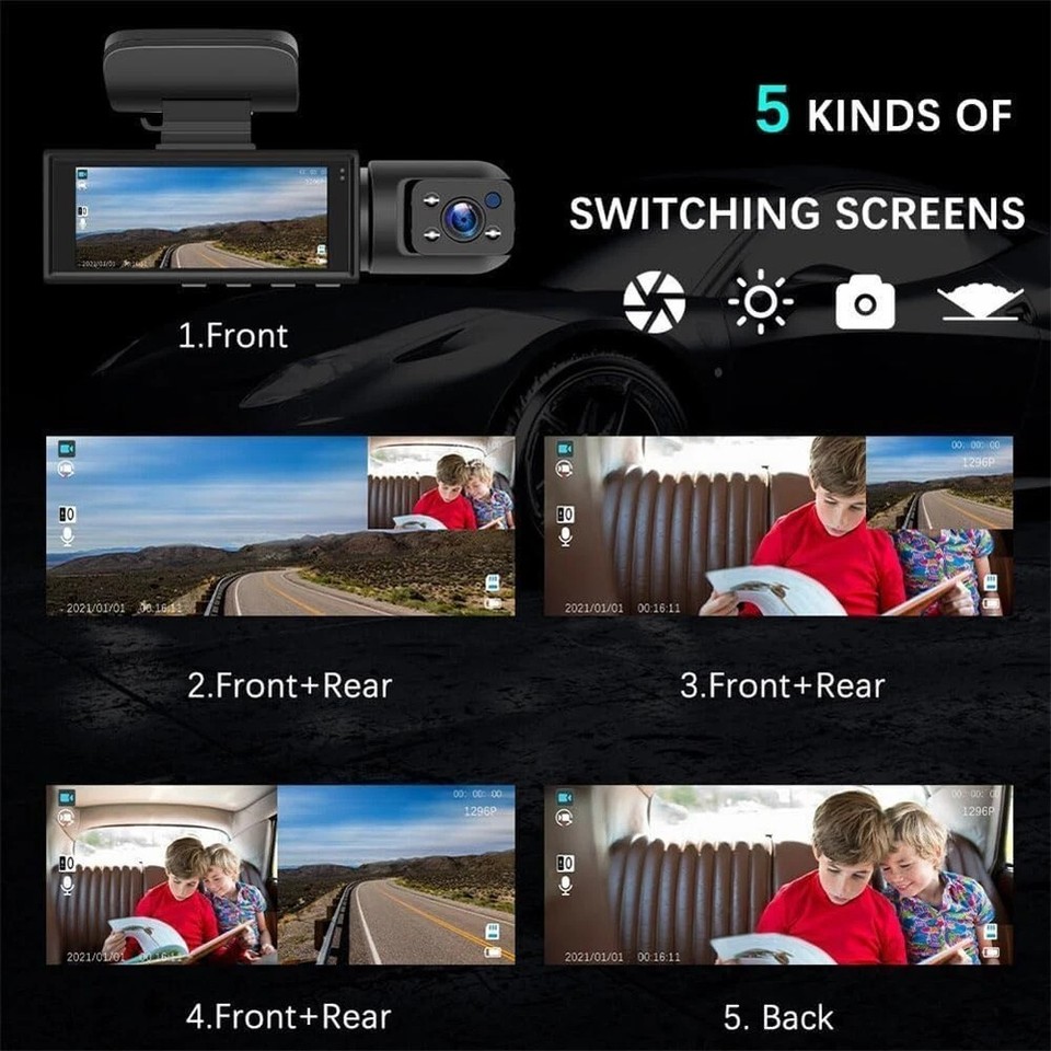 Vigil Dash Cam, Vigil Dash Camera 2025 New, Vigil Dash Cam Front and ...