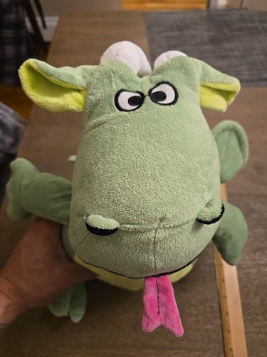 HAPPY NAPPER PILLOW STUFFED ANIMAL DRAGON INSIDE A CASTLE w/Sounds See ...