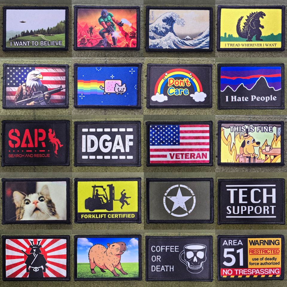 Drone Pilot Patch Moral Tactical Military Army USA Avation Hook & Loop ...