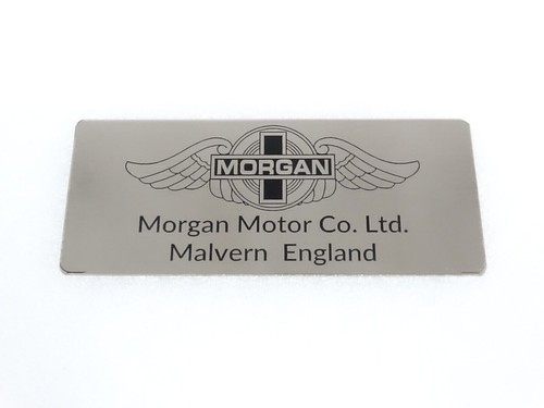 Classique Vintage Morgan Moteur Voiture Noir Signe Logo Badge Decal ...