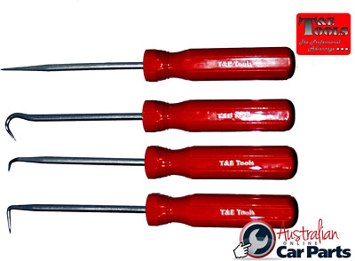 Hook & Pick Set (With Acetate Handles) T&E Tools 7826A | eBay Australia