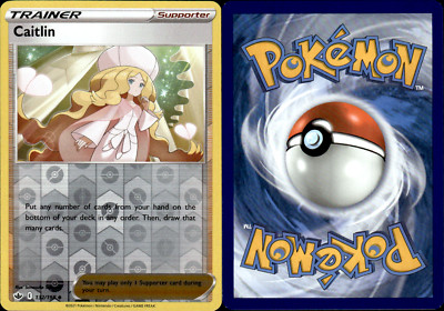 Pokemon -TCG- Reverse Holo Trainer Caitlin 132/198 | eBay
