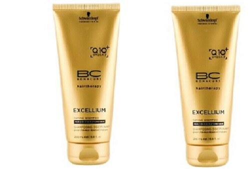 Lot of 2 -Schwarzkopf Bonacure Excellium Taming Shampoo – 6.8 oz – Fast ...