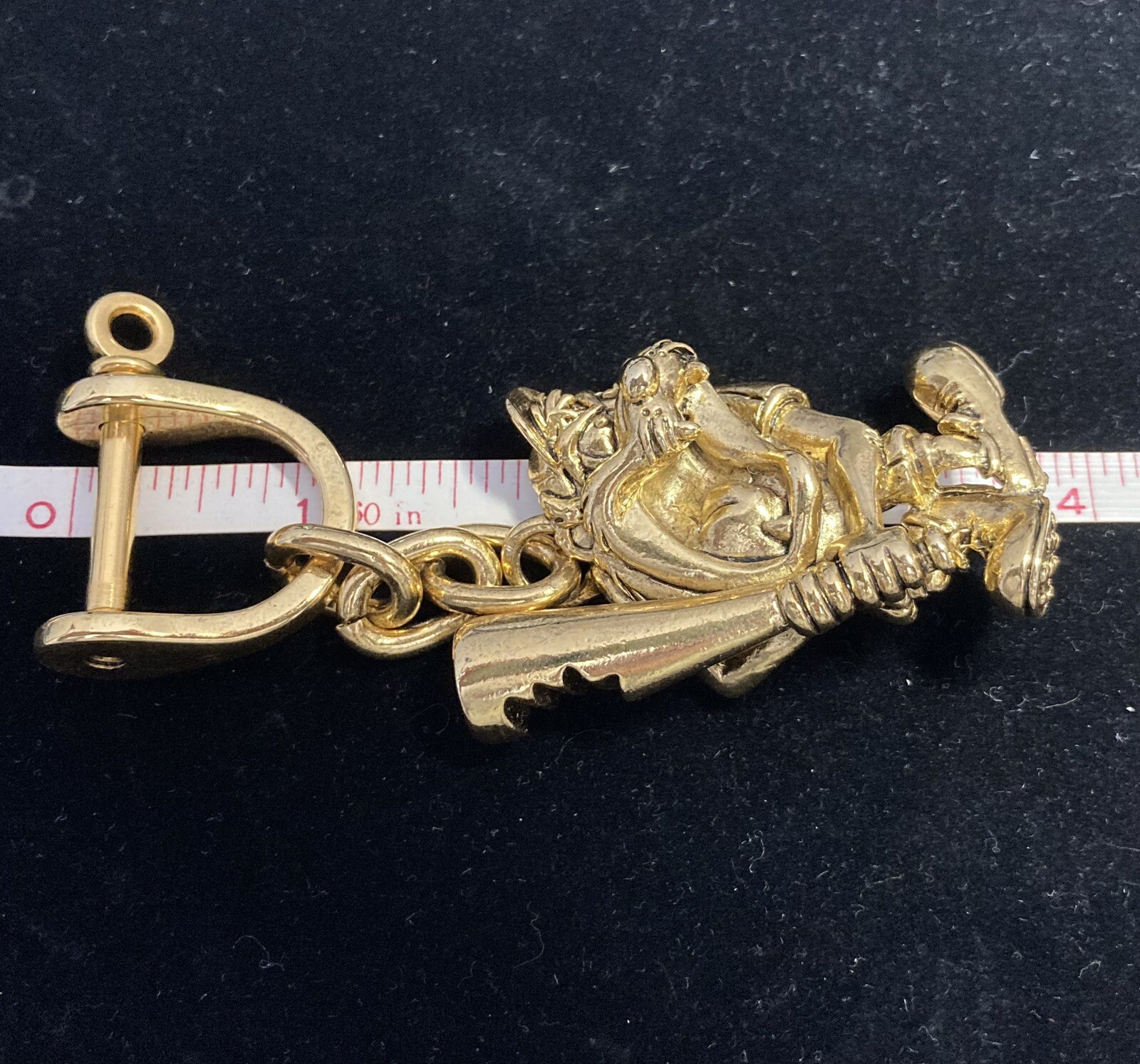 Rare Looney Tunes Baseball Tazmanian Devil Taz Keychain SIGNED by ...