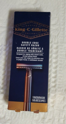 King C Gillette Men's Double Edge Safety Razor | eBay