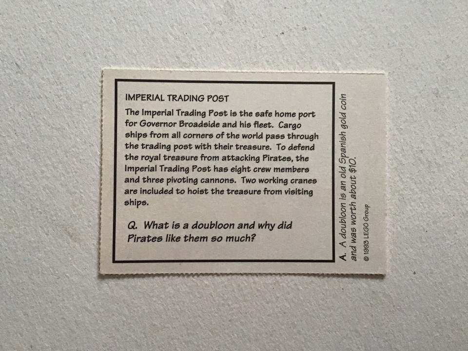 Lego Pirates Imperial Guards Imperial Trading Post 6277 Rare Collector ...