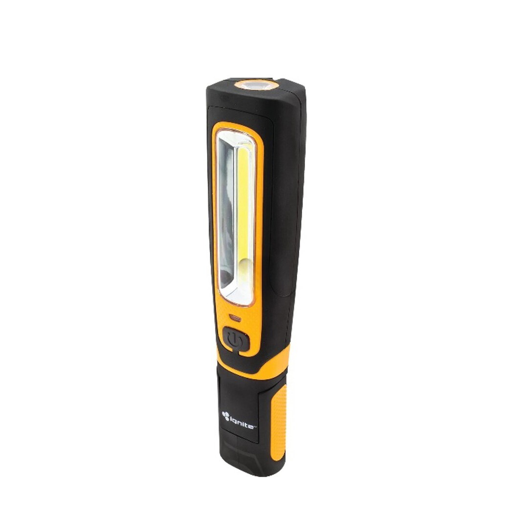 Rechargeble LED Torch & Inspection Light 300Lmns MAIN 60 Lumens | eBay