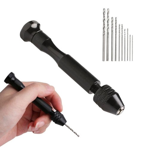 Manual Hand Drill Woodworking Drilling Aluminum Hand Drill With Keyless ...