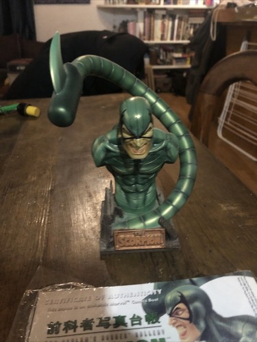 Buste SCORPION sinister Spider-man Diamond select dynamic Forces Art ...