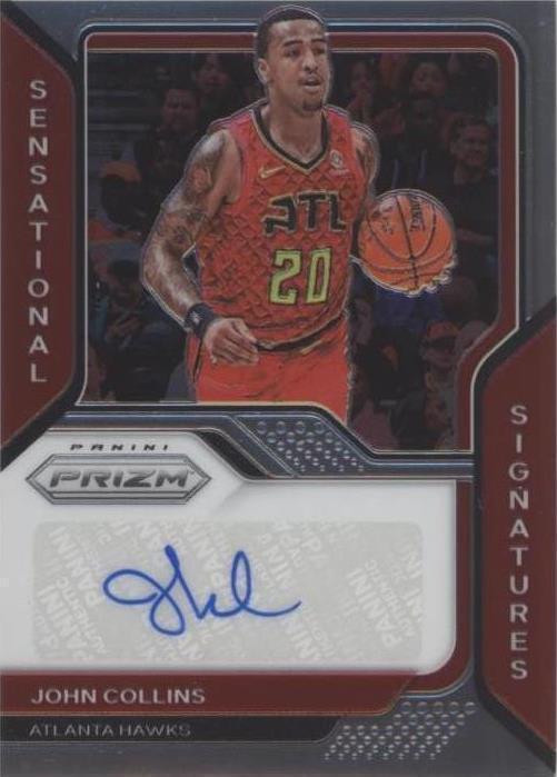 2020-21 Panini Prizm - Sensational Signatures John Collins #SS-JCO (AU ...