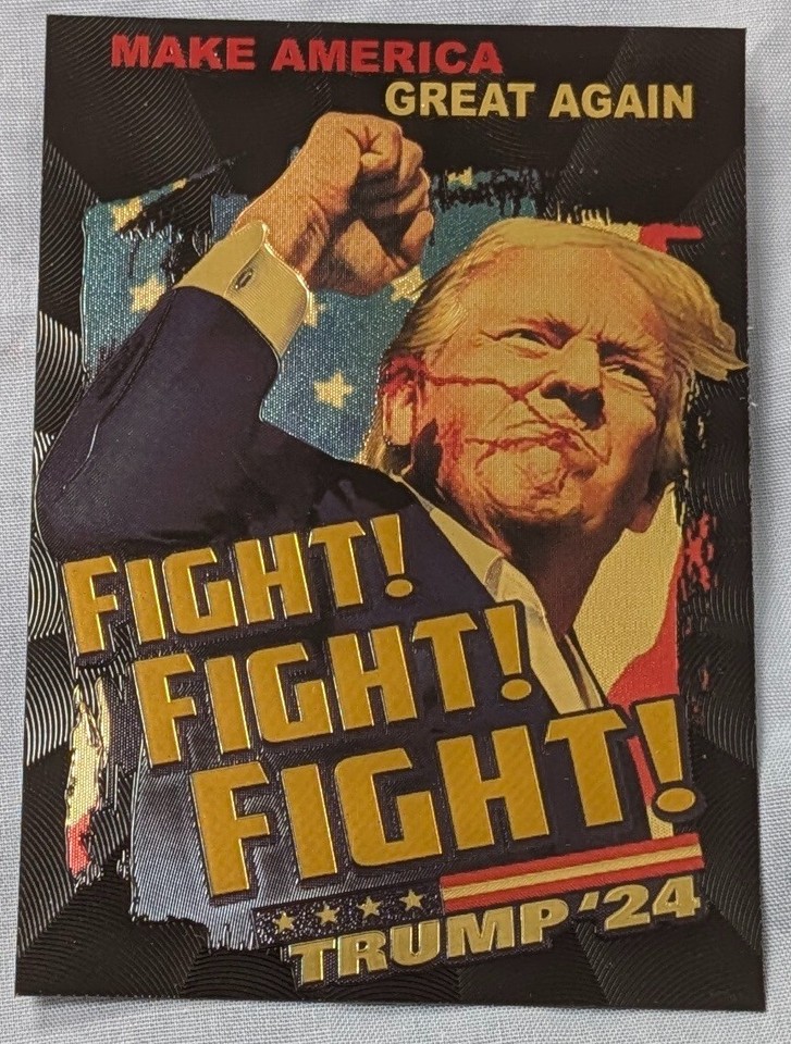 DONALD Trump GOLD Card Bloody Collectable CCG Trading Premium Rare US ...