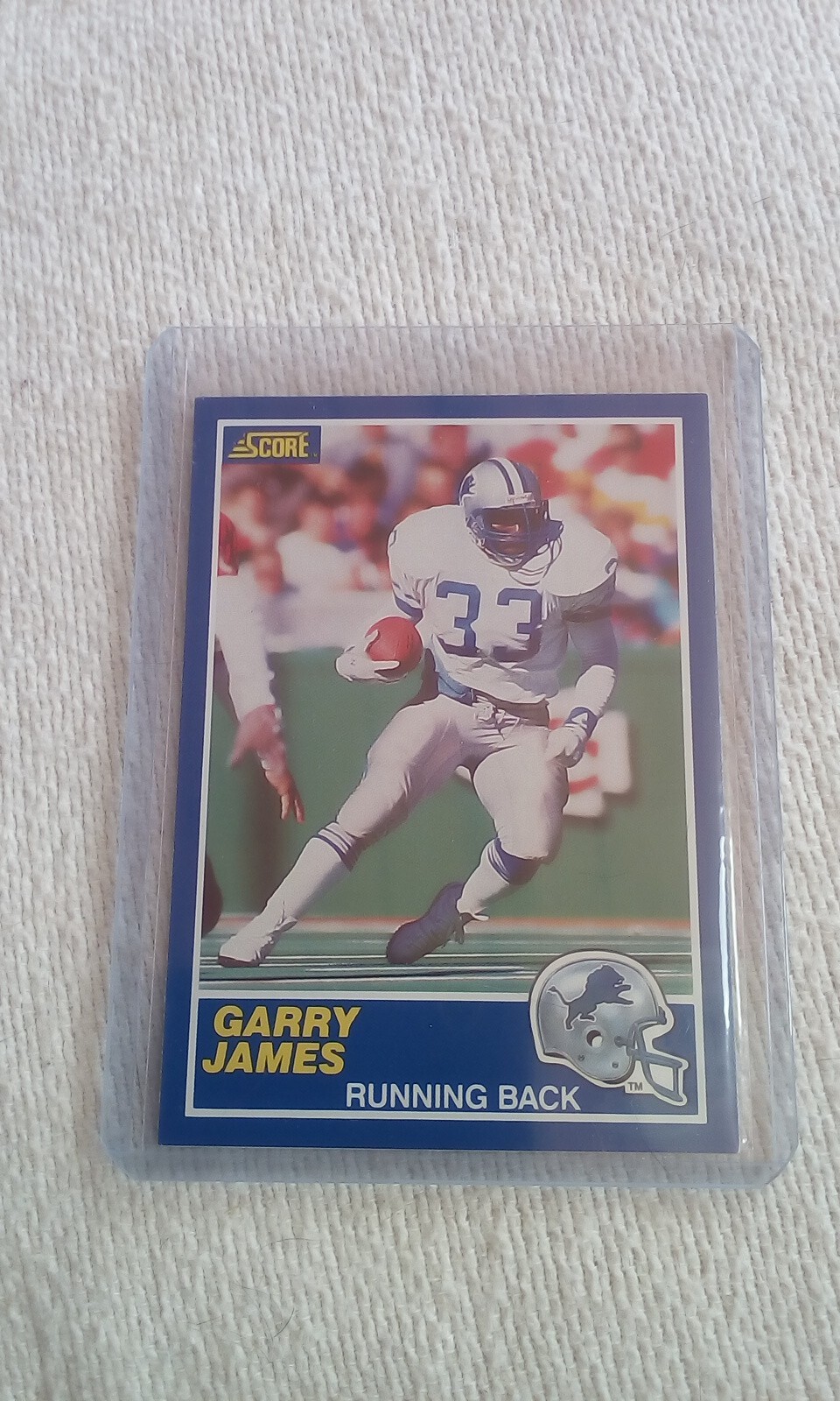 1989 Score #94 Garry James Running Back Detroit Lions | eBay