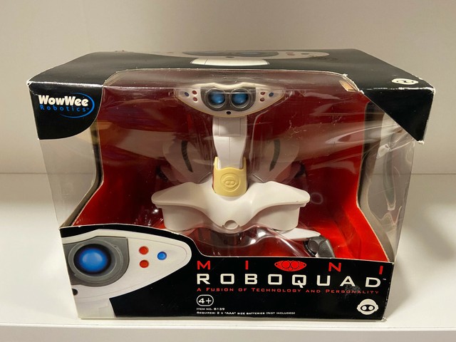 WowWee Robotics Mini Roboquad Robot Action Figure #8139 2007 New | eBay