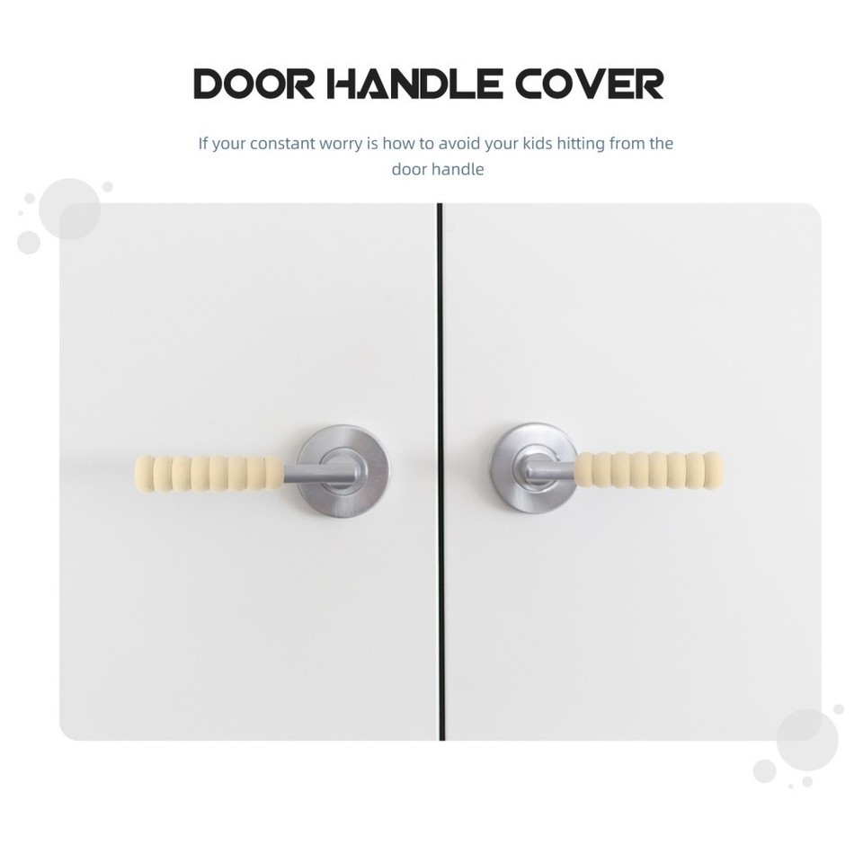 8 Pcs Spiral Design Door Handle Protector Anti-collision Knob Kids | eBay