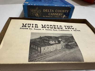 Muir Models #534 N-Scale Wood Building Kit Delta County Cannery | eBay