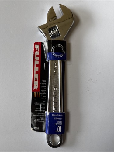 NOS Fuller Pro 10" Adjustable Wrench Chrome Vanadium Forged Steel 415 ...