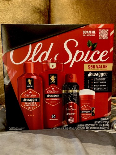 Old Spice Swagger The Holidays Edition Hair & Body Care Gift Set ...